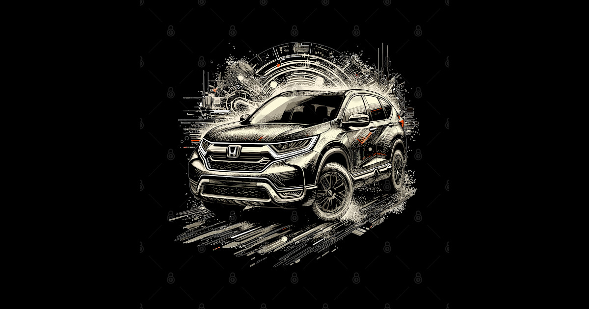 Honda CR-V - Honda Cr V - Sticker | TeePublic