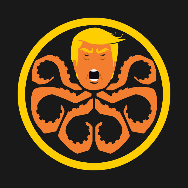 Hail Trump-Hydra! - Captain America - T-Shirt | TeePublic