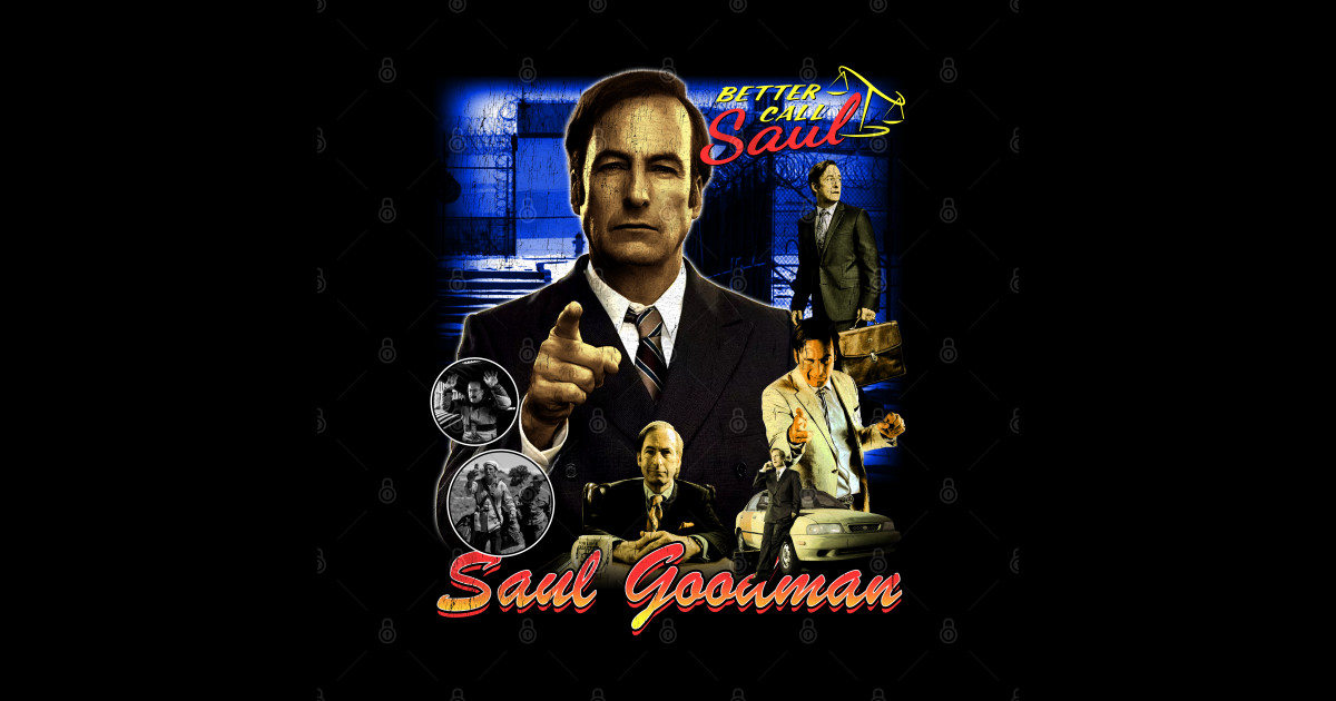 Saul goodman vintage 90s bootleg design - Magic Man - Posters and Art ...