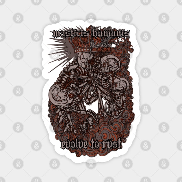 Evolve to Rvst - Evolution - Magnet | TeePublic