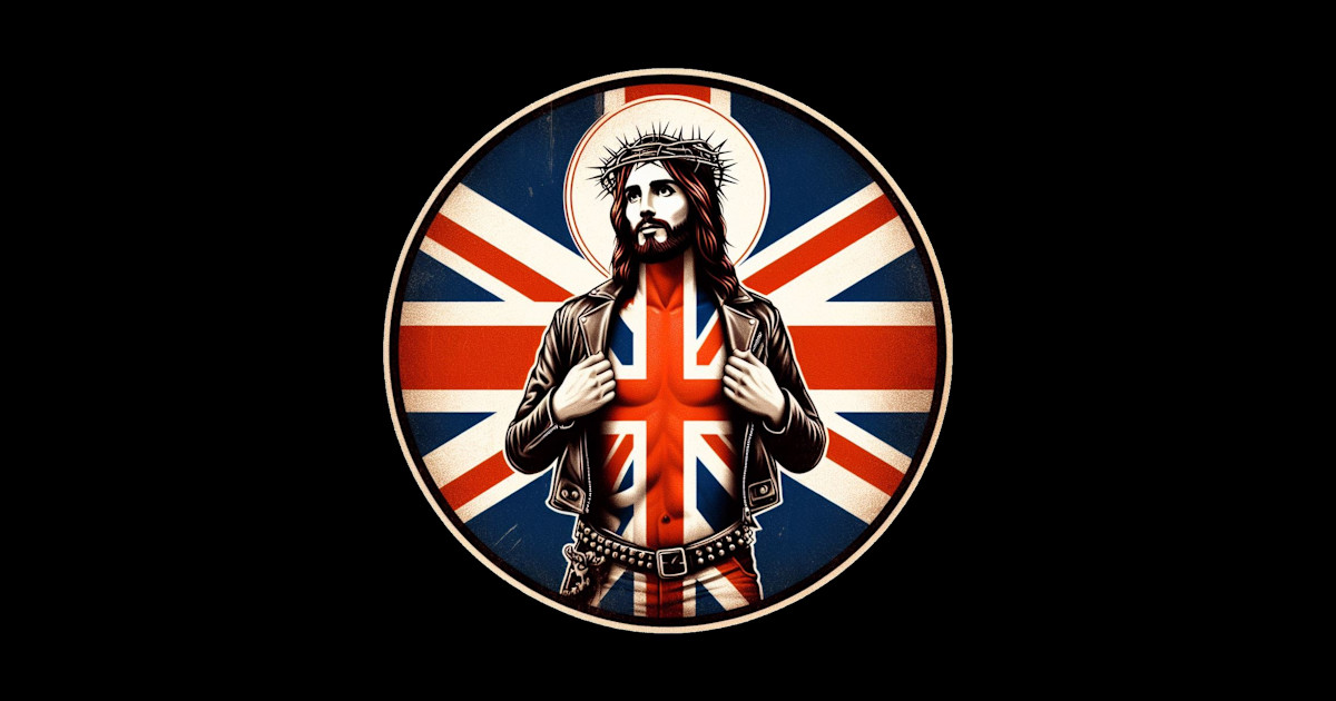 Punk Jesus - Jesus - Posters and Art Prints | TeePublic