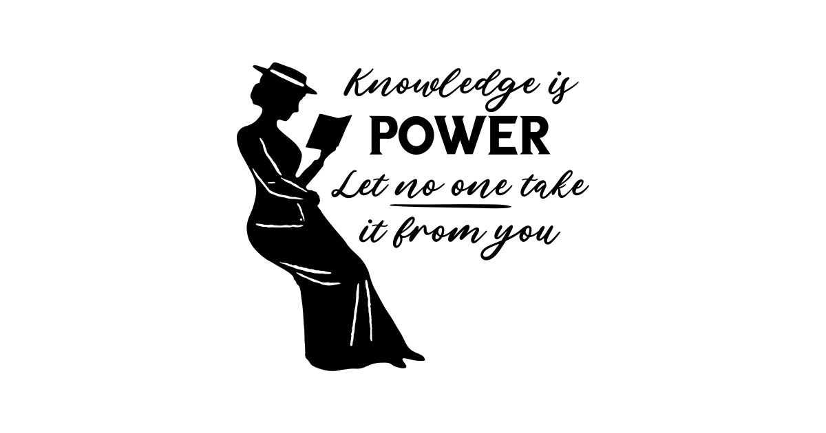 Knowledge Is Power Quote to Protest Banned Books and Fight Censorship ...
