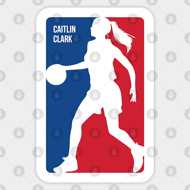 Caitlin Clark - Caitlin Clark - Sticker | TeePublic