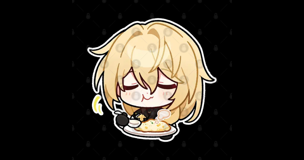 Honkai Star Rail Chibi Luocha 4 - Honkai Star Rail - Sticker | TeePublic