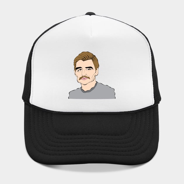PEDRO PASCAL FAN ART!! - Pedro Pascal - Hat | TeePublic