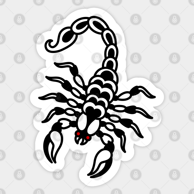 Scorpion - Animals - Sticker | TeePublic