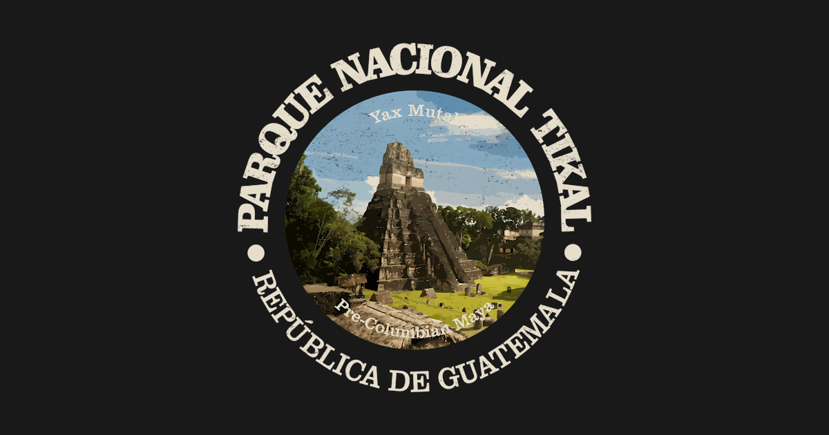 Vintage Nature Tikal National Park Hiking Mountain - Tikal National ...