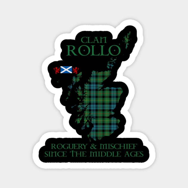 Clan Rollo tartan Scotland map Saltire flag and lion rampant scottish ...