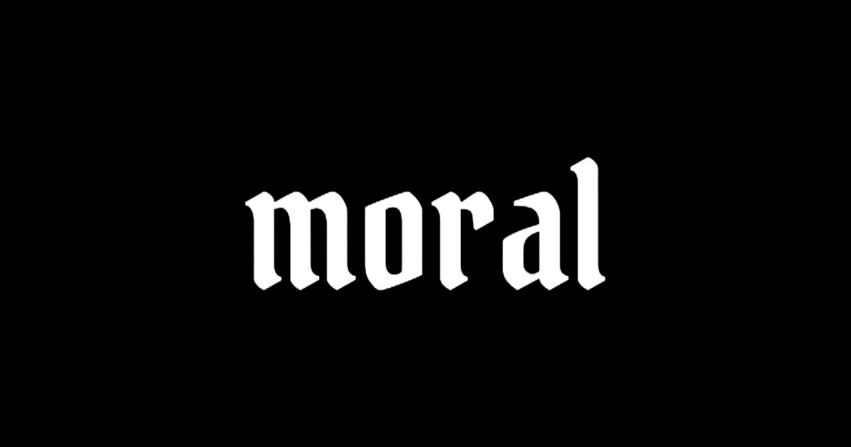 Moral - Moral - Sticker | TeePublic