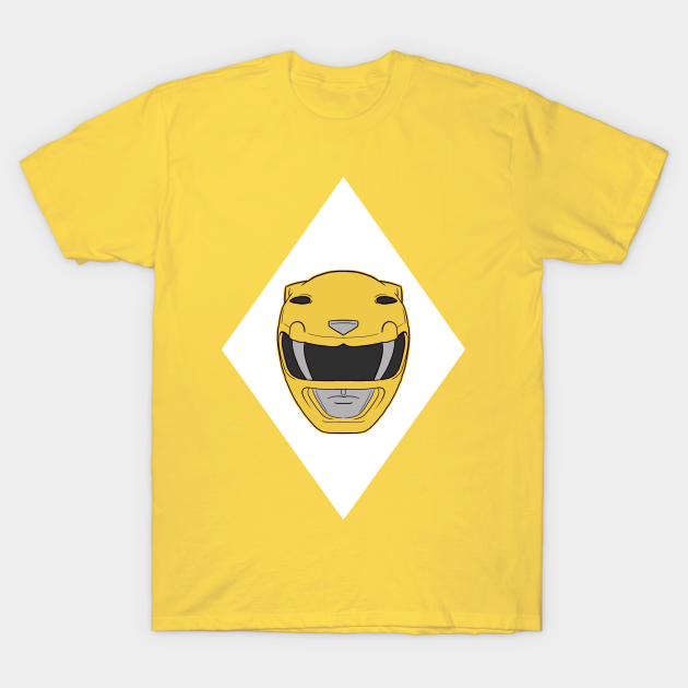 Power ranger yellow ranger - Power Rangers - T-Shirt | TeePublic