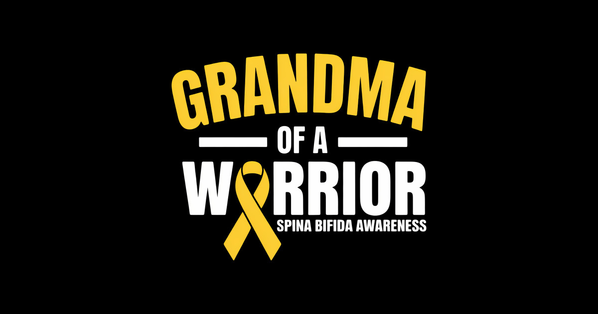Spina Bifida Awareness Yellow Ribbon Spina Bifida Awareness Yellow ...
