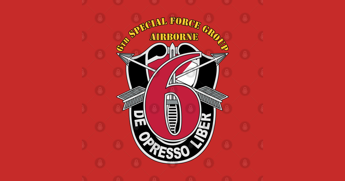 6th Special Forces Group - 6th Special Forces Group - T-Shirt | TeePublic