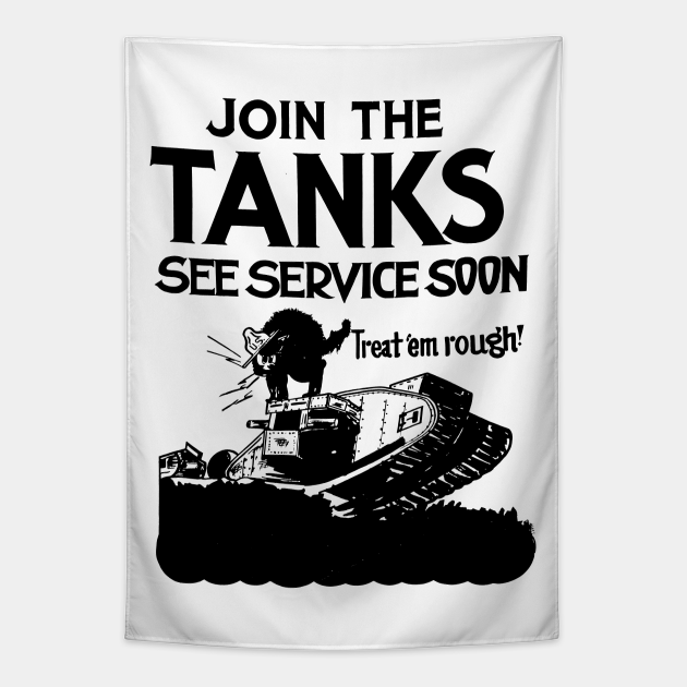 Join The Tanks - Vintage US Military Poster Design - Us Military ...