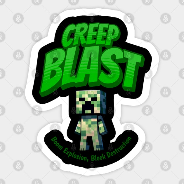 cute creeper Minecraft - Minecraft - Sticker | TeePublic