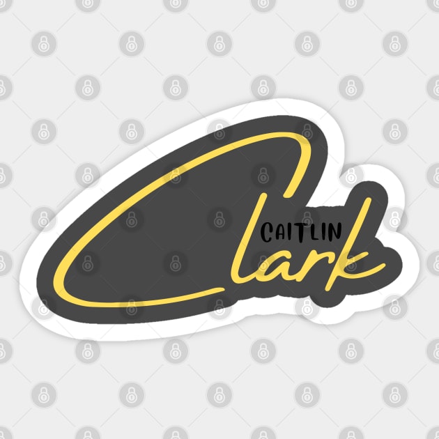 CAITLIN CLARK - Caitlin Clark 22 - Sticker | TeePublic