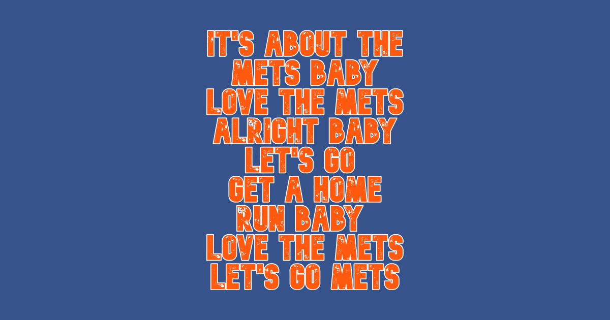 It's About The Mets Baby - Mets - T-Shirt | TeePublic