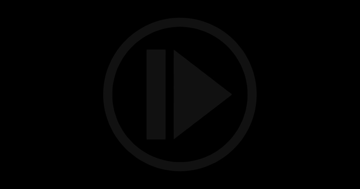 Music Play Symbol - Music Play Symbol - Sticker | TeePublic