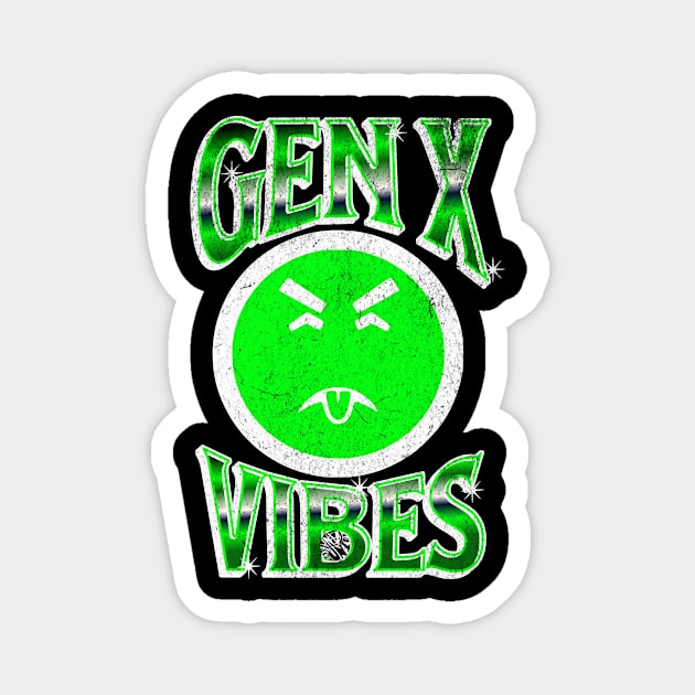 Generation X Vibes funny 80's and 90's Gen X Mr Yuk Gift idea ...