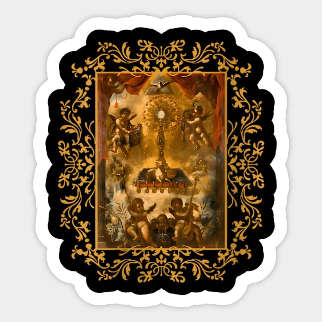 Eucharistic Adoration Prayer Monstrance Traditional Catholic ...