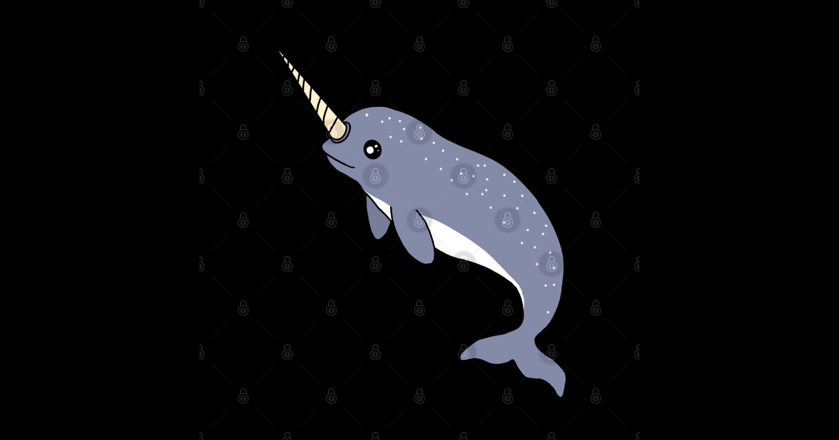 Narwhal - Narwal - Sticker | TeePublic