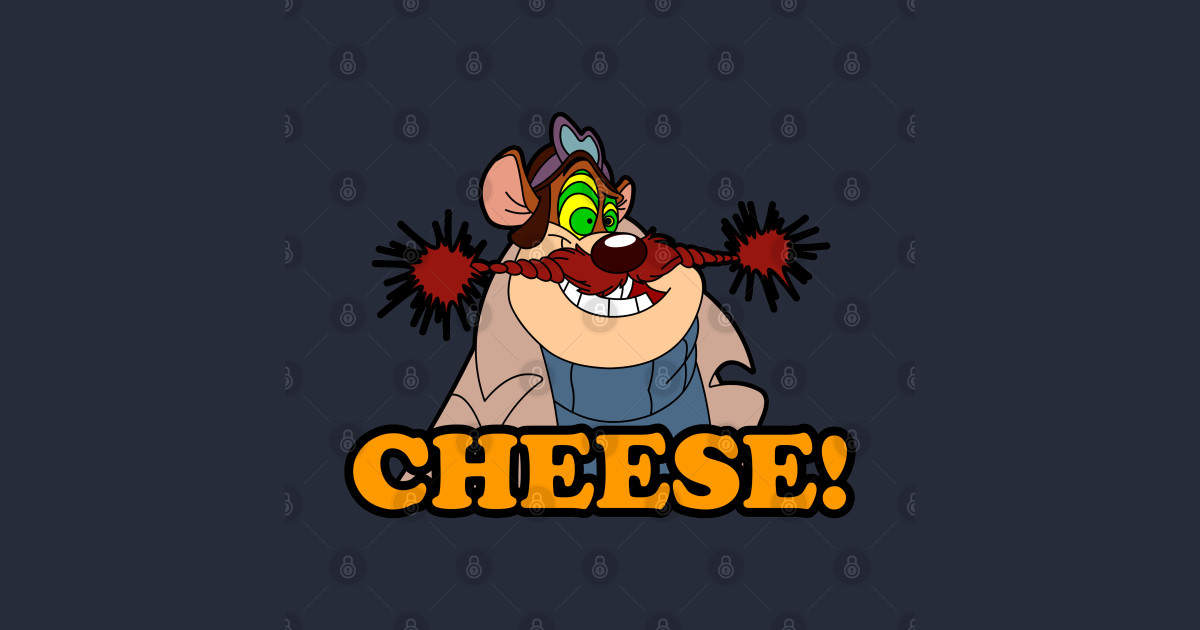 Rescue Rangers Cheese Attack! - Cartoons - T-Shirt | TeePublic