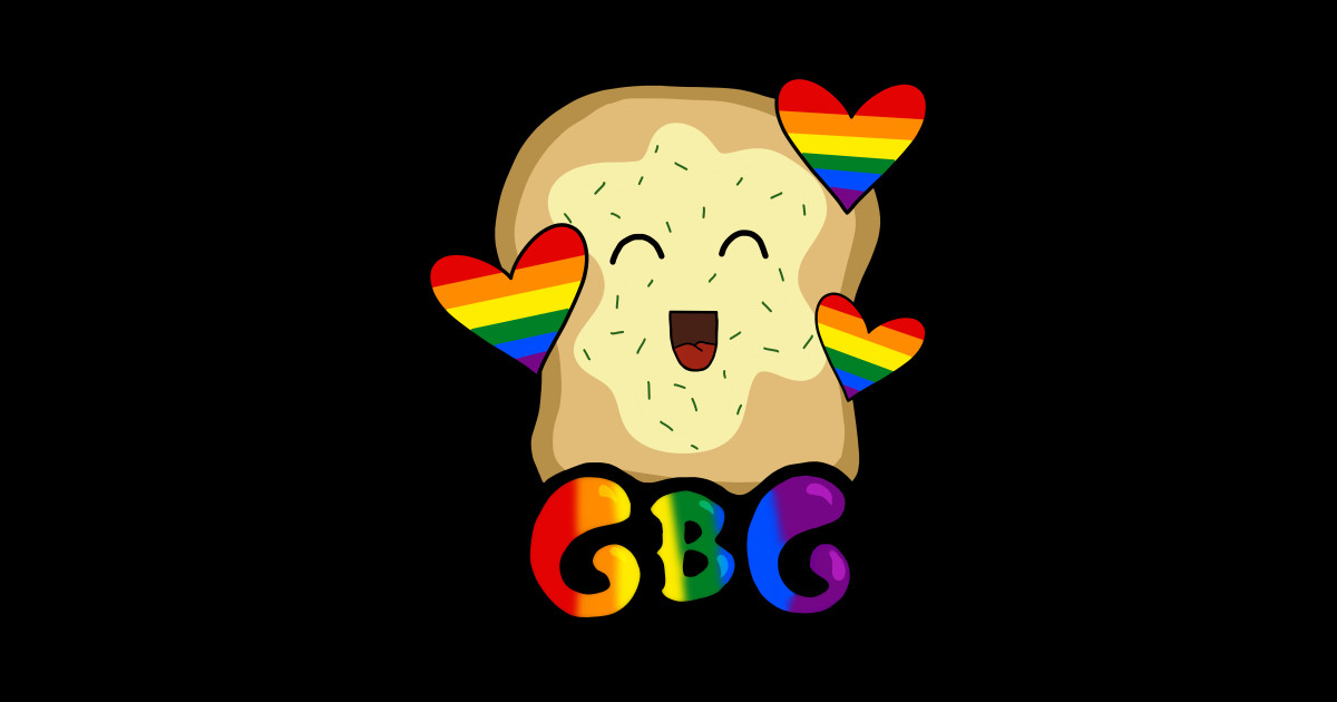 Garlic Bread Gang Gay Pride - Food - T-Shirt | TeePublic