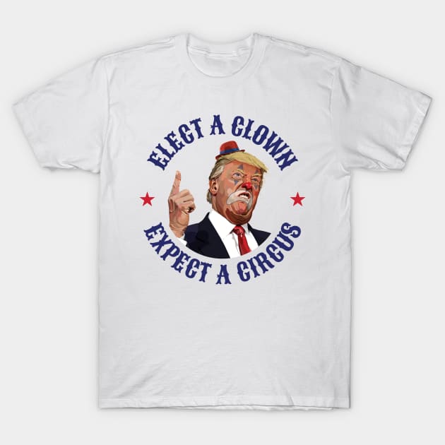 Elect A Clown, Expect A Circus - Anti Donald Trump - Anti Trump - T ...