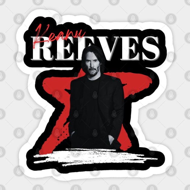 Keanu reeves - Classic Movie - Sticker | TeePublic
