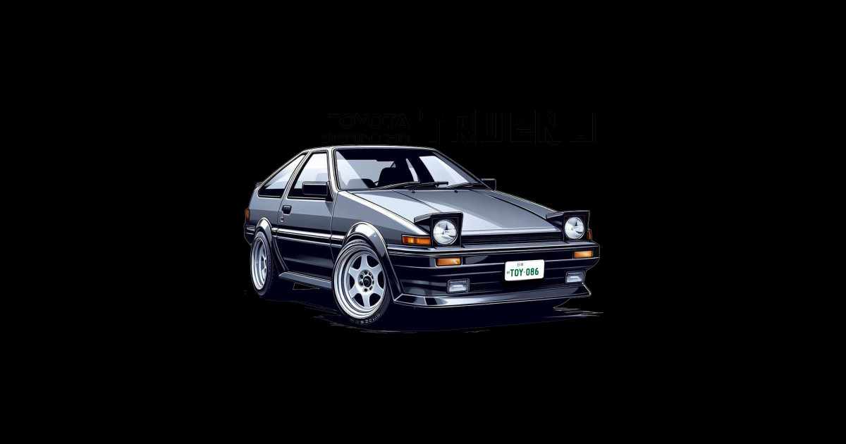 JDM Sprinter AE86 - Ae86 - Sticker | TeePublic