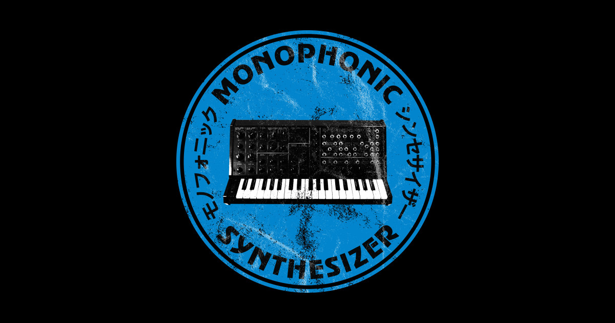 Analogue Synthesizer Vintage Retro Synth Art for Electronic Musician ...