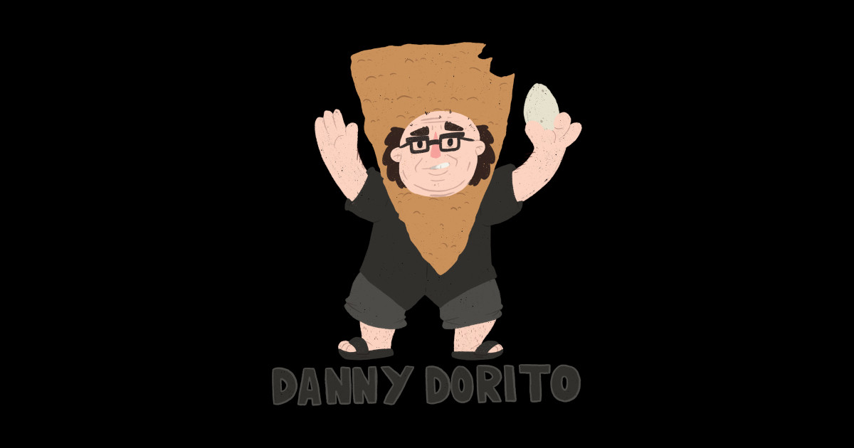 Danny Dorito - Pun - Sticker | TeePublic