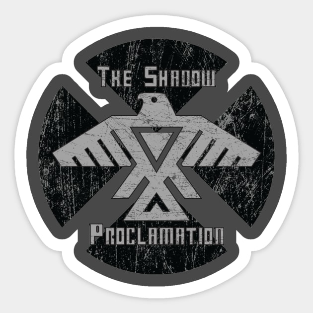 The Shadow Proclamation - Doctor Who - Sticker | TeePublic