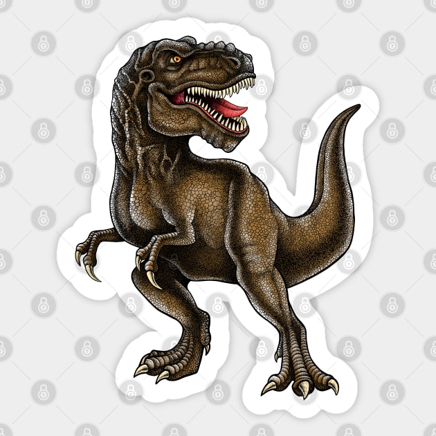 T. Rex dinosaur - T Rex T Rex Lover Dinosaur - Sticker | TeePublic