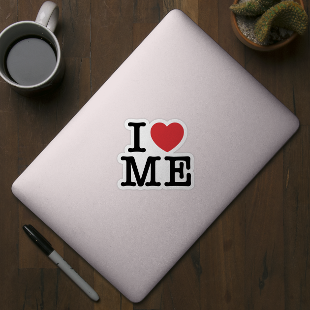 I Heart ME - I Heart Me - Sticker | TeePublic