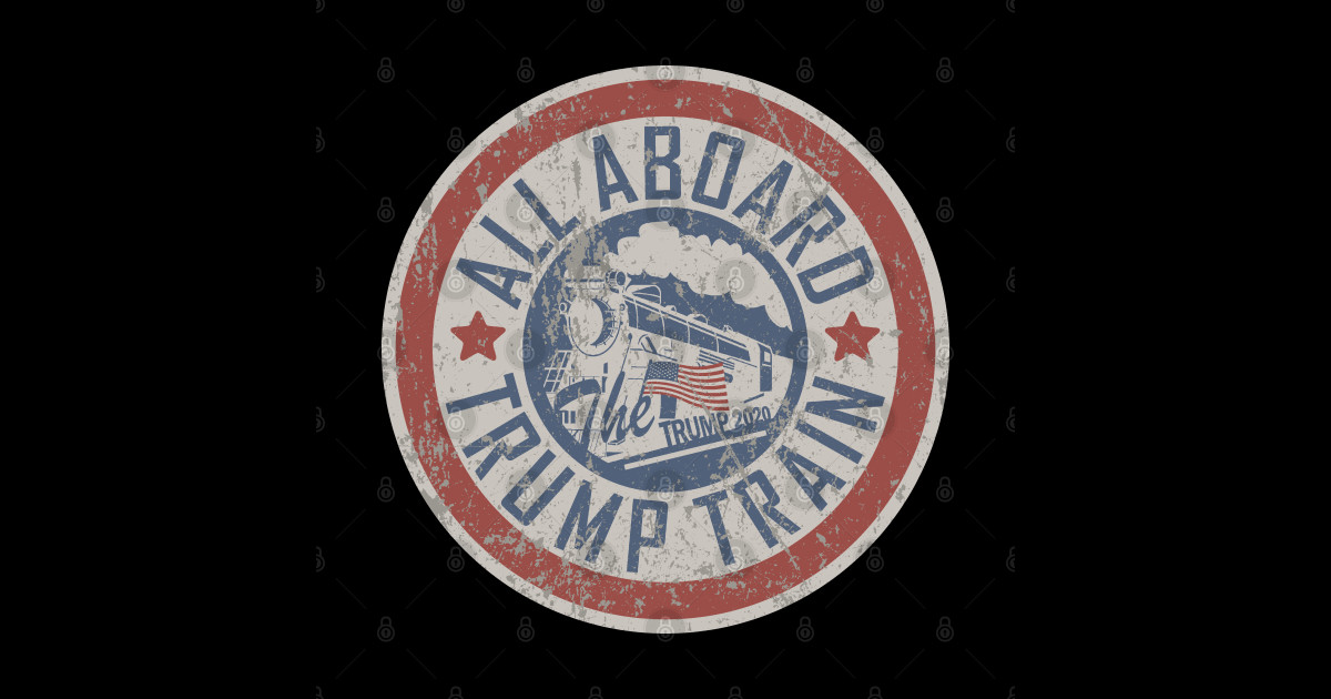 Vintage Trump Train - Trump 2020 - Sticker | TeePublic