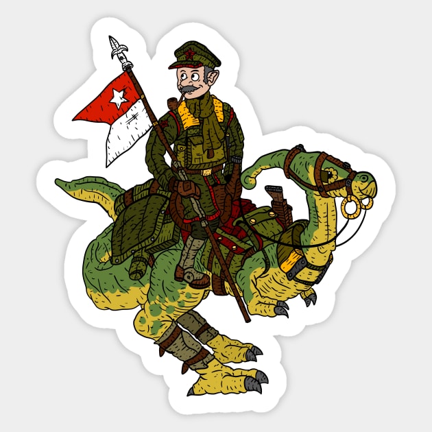 dinosaur communist cavalry soldier. "historical accurate" dino military ...