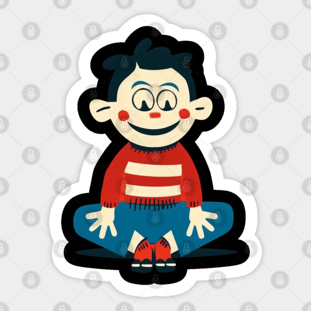 Fat Albert Animation Team - Fat Albert - Sticker | TeePublic