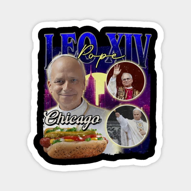 Pope Leo XIV – Chicago Style - Amine #4094 - Pope Leo Xiv - Magnet ...