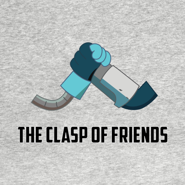 The Clasp of Friends - Final Space - T-Shirt | TeePublic