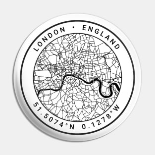 London Map Pins and Buttons for Sale | TeePublic