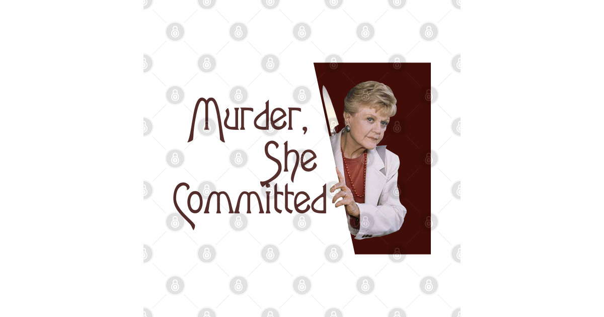 Jessica Fletcher, We Know Your Secret - Murder She Wrote - T-Shirt ...