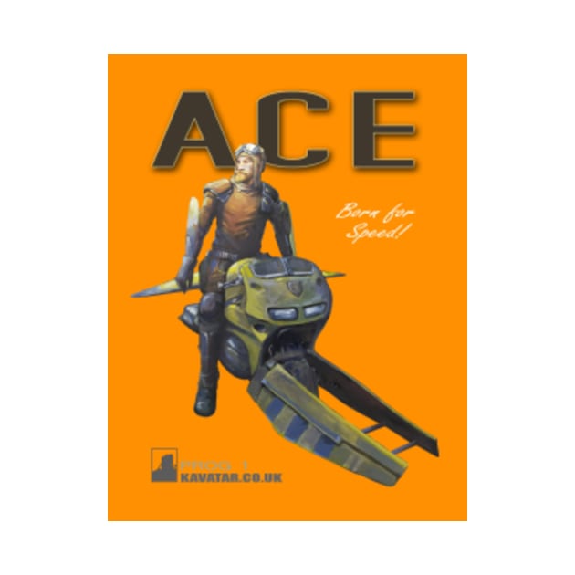 ACE - Front page poster - Jetbike - T-Shirt | TeePublic