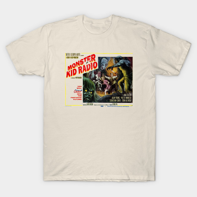 Time for the Monster Kid Radio Time Machine - Time Machine - T-Shirt ...