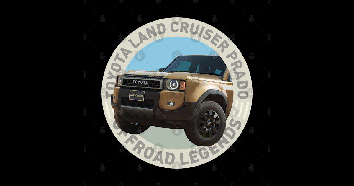 4x4 Offroad Legends: Toyota Land Cruiser Prado - Prado - Sticker ...