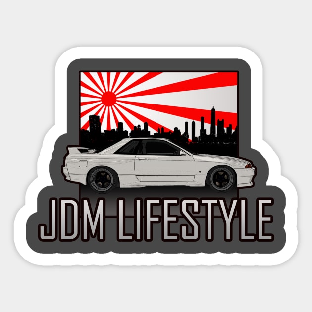 Nissan Skyline R32 GT-R - Nissan Skyline - Sticker | TeePublic