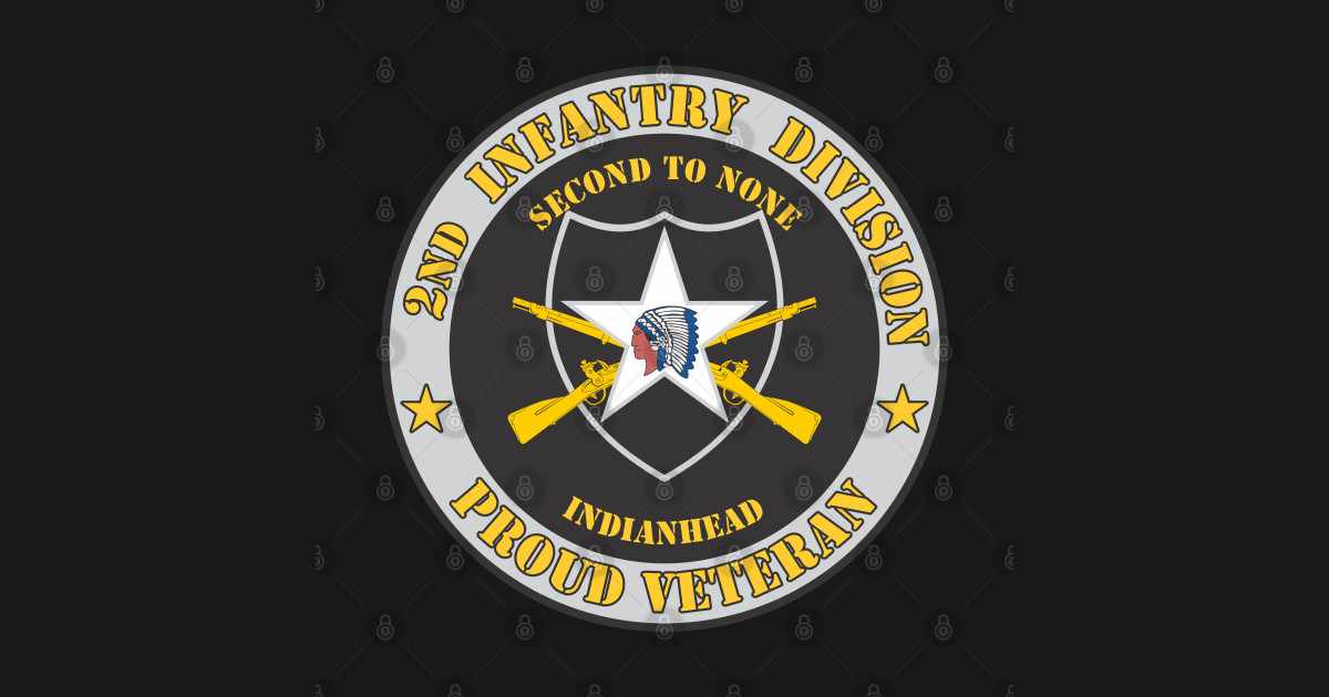 2nd Infantry Division Veteran - 2nd Infantry Division Veteran - T-Shirt ...