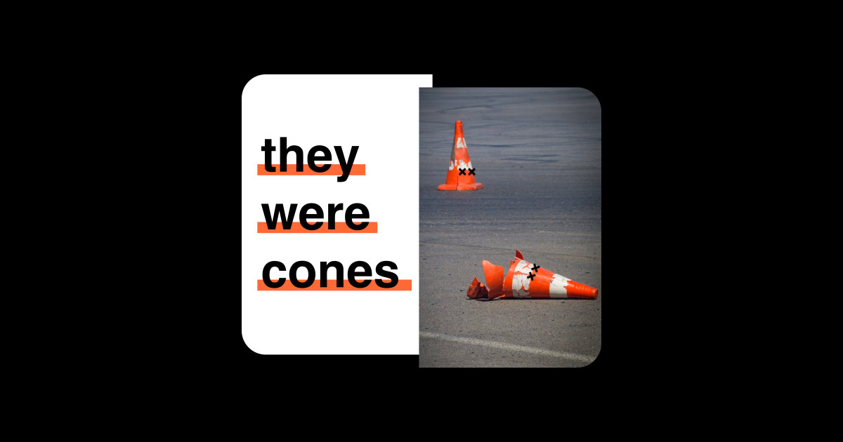 They were cones! v2 - The Wedding Singer - Sticker | TeePublic