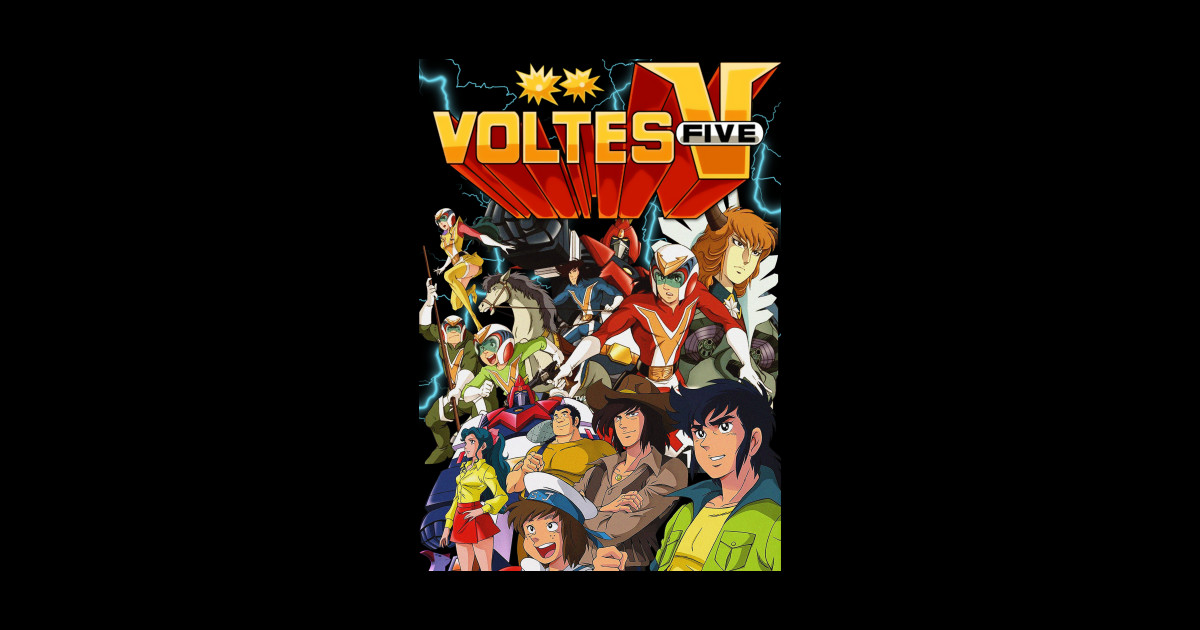 VOLTES V - Voltes V - Sticker | TeePublic
