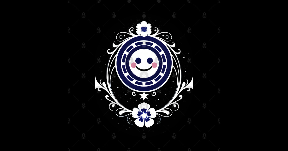 Meditation Smiley Face 02 - Smiley Face - Sticker | TeePublic