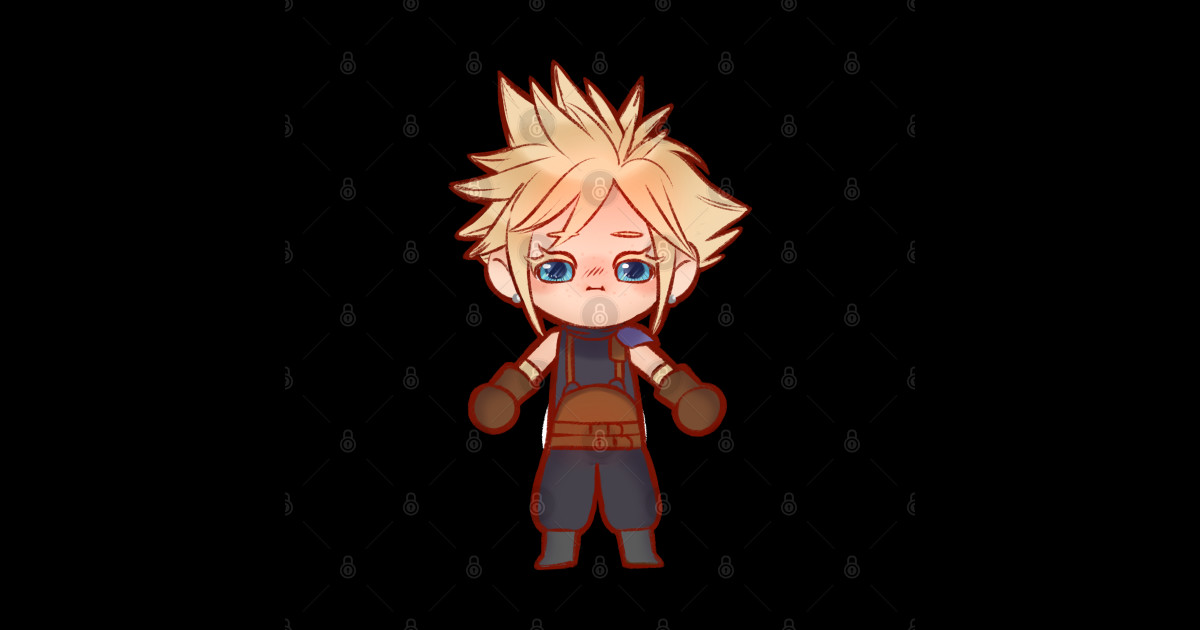 Cloud - Cloud Strife - Sticker | TeePublic